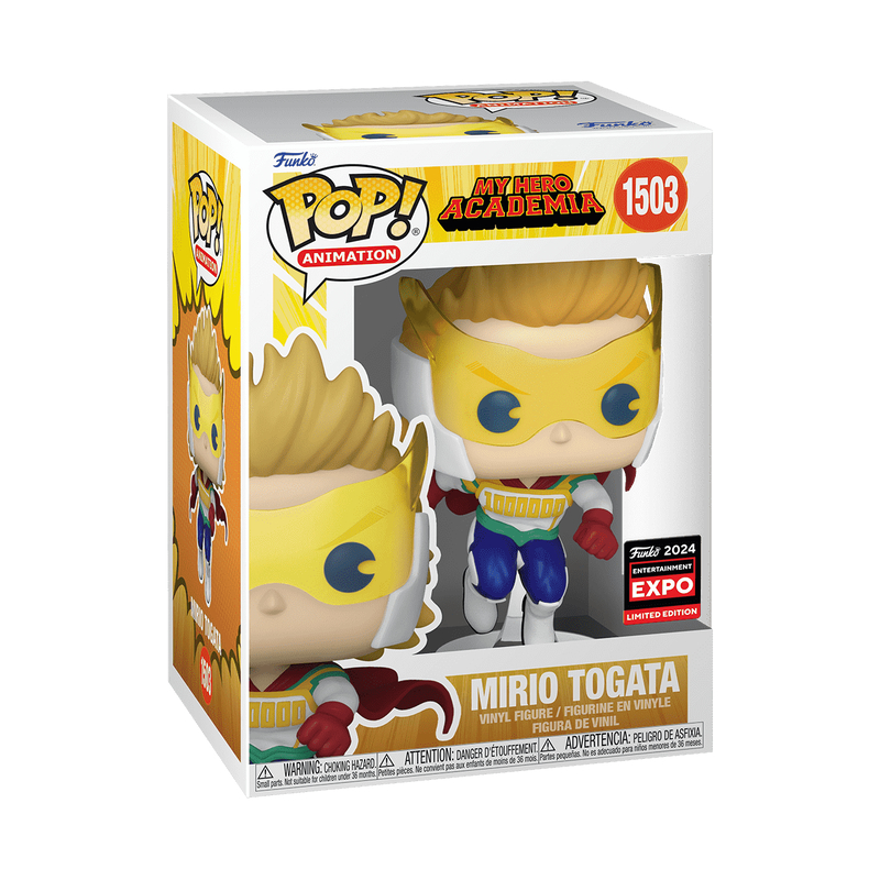 Funko Pop! Animation: MHA- Mirio(helmeted) (C2E2 2024) | Shopee Singapore