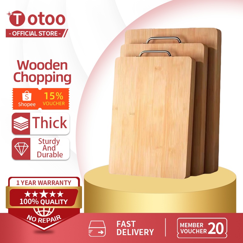 TOTOO Wooden Chopping Board Wood Cutting Board Kitchenware Bamboo ...