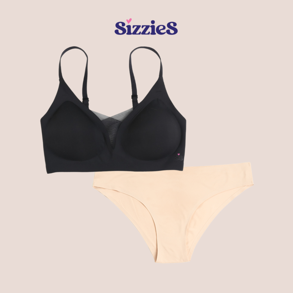 Sizzies Unseen Undies Collection Bundle (Bra + Panty) | Shopee Singapore