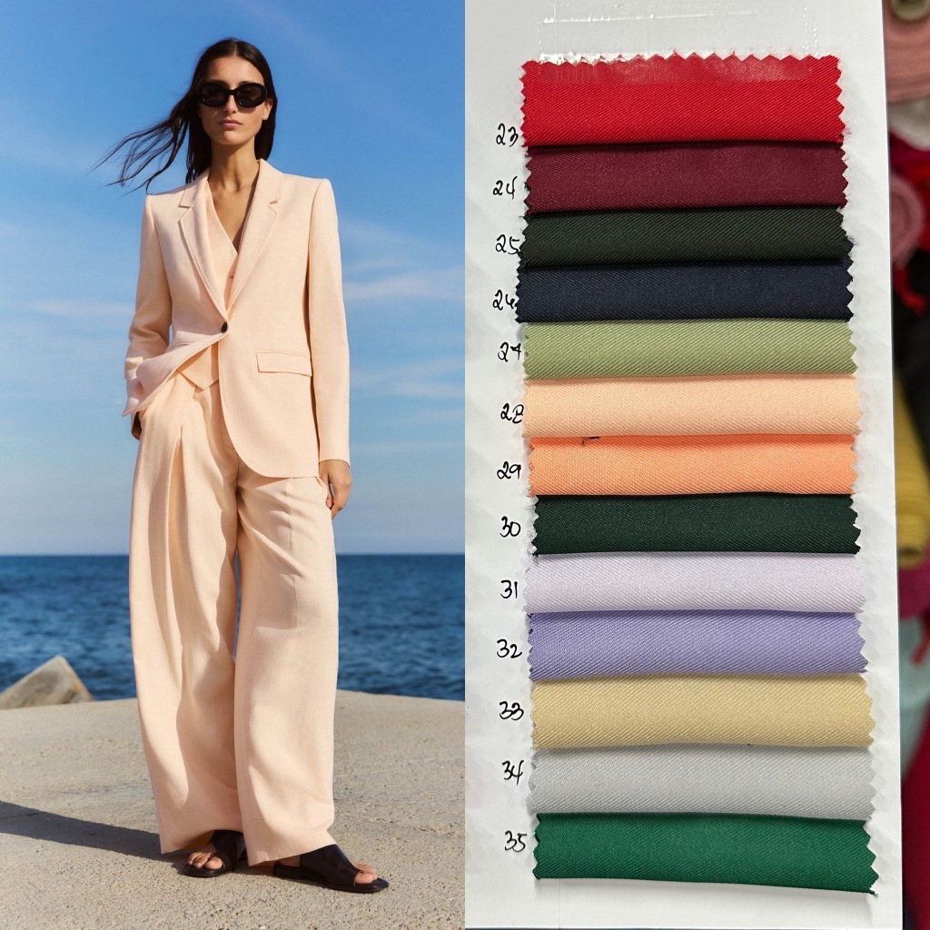 Office Uniform Fabric Peach Twill (Per Yard) | Shopee Singapore