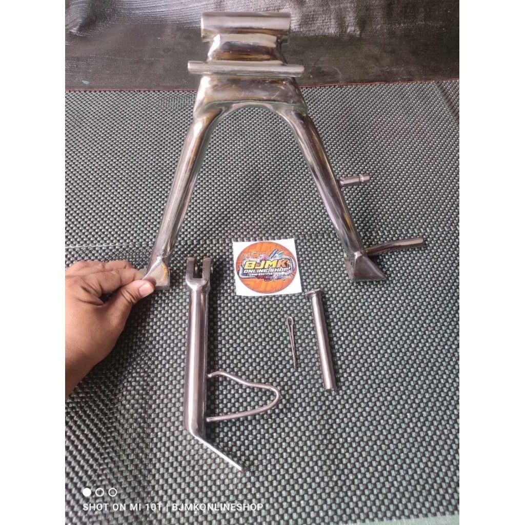 STAINLESS CENTER STAND SIDE STAND FREE EHE ( KASAWAKI BARAKO 1 & 2 ...