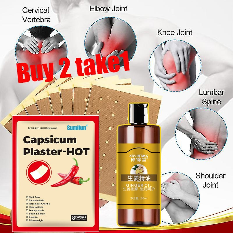 Pain Relieve Patch Chili Patch Medical Capsicum Plaster for Joints ...