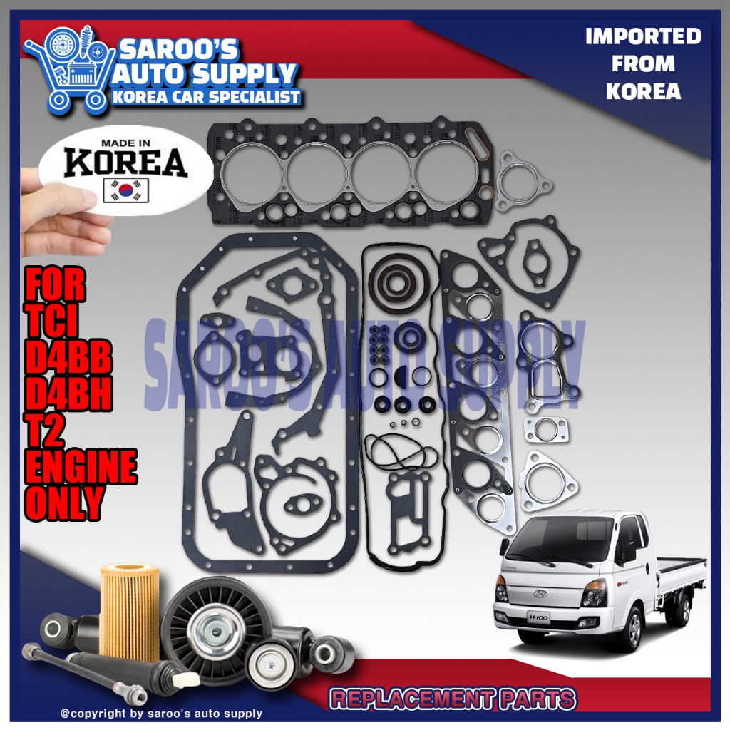 [TCI] Overhaul Gasket For Hyundai H100 (07-24) , 2600cc ,TCI Engine ...