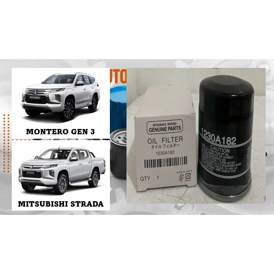 Oil Filter for Mitsubishi Montero Gen 3 (2016 - 2021) / Mitsubishi ...