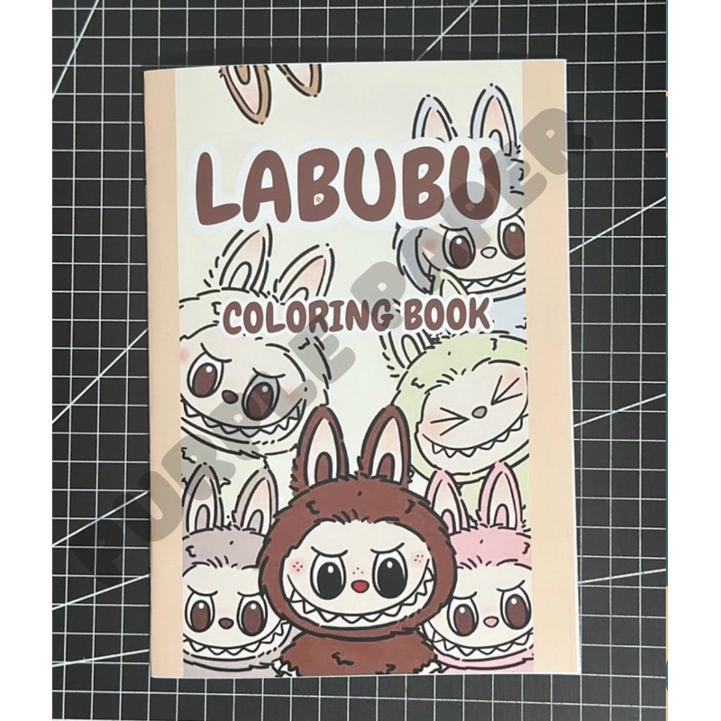 Labubu Coloring Book | Shopee Singapore