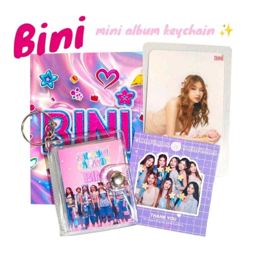 BINI Mini Album Keychain - OPEN FOR CUSTOMIZE | Shopee Singapore