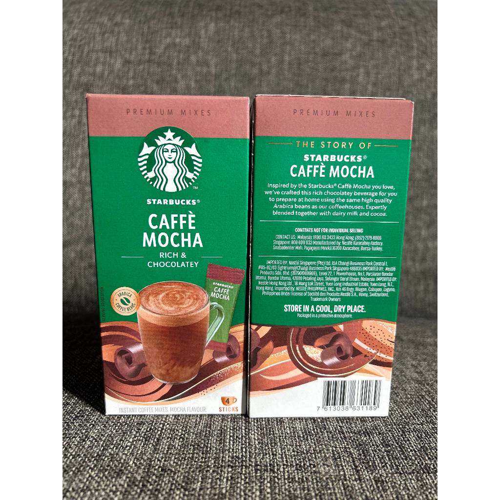 Starbucks Caffe Mocha Premium Mixes (4 Sticks) | Shopee Singapore