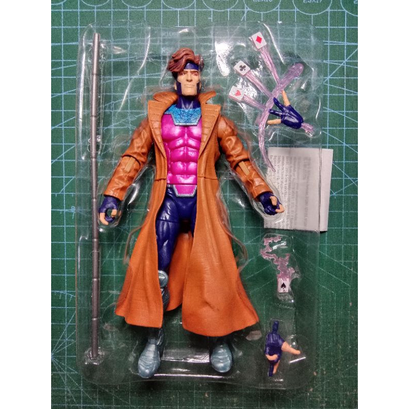 Marvel Legend's Retro X-Men Gambit(Back in card) | Shopee Singapore