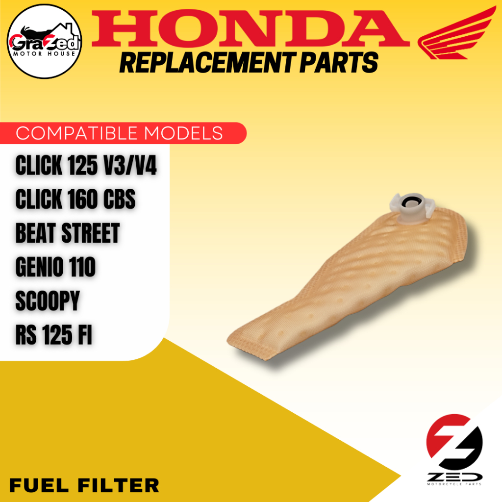 Fuel Filter for Click 125 V1, V2 Game Changer (replacement) | Shopee ...