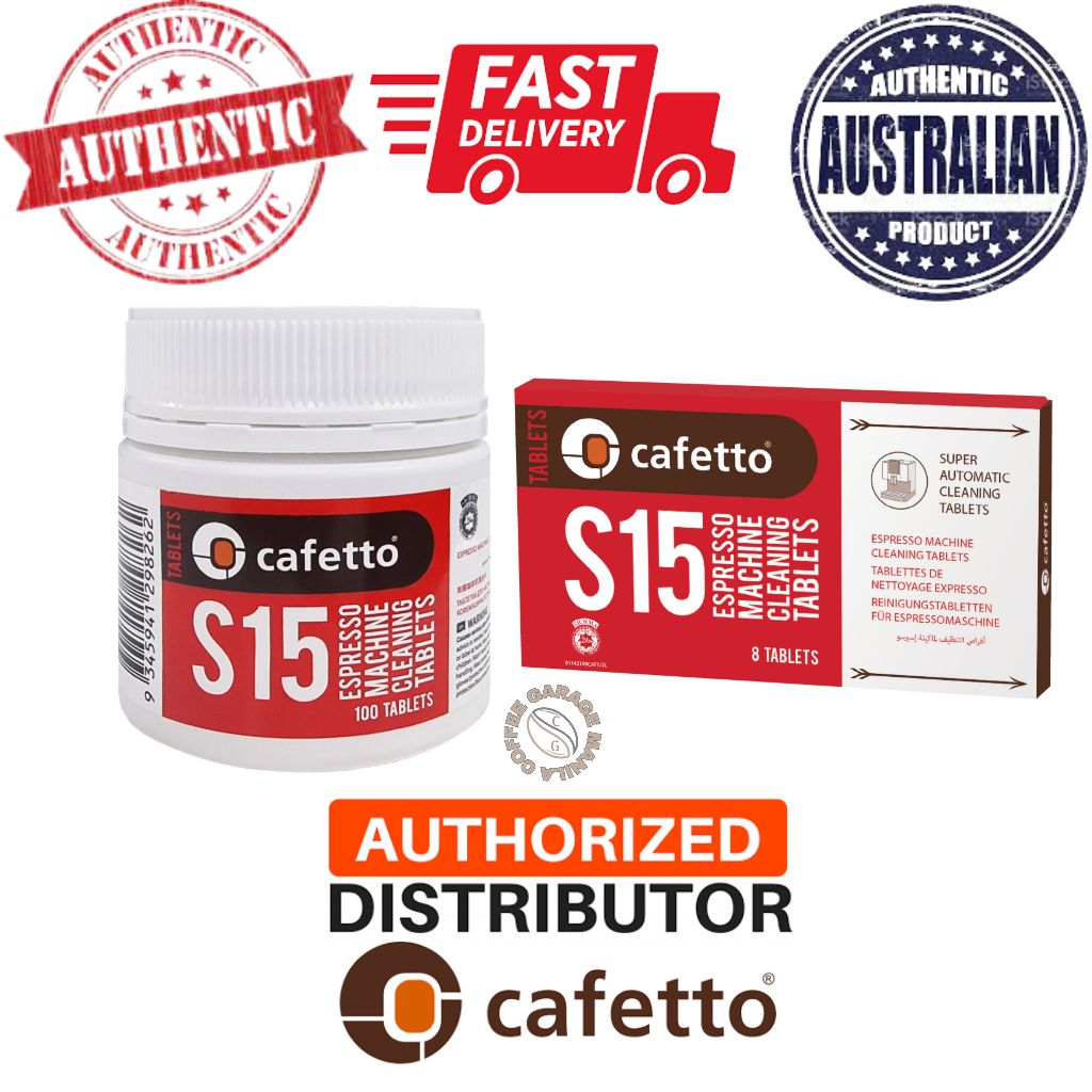 Cafetto S15 Espresso Machine Cleaning Tablets | Shopee Singapore