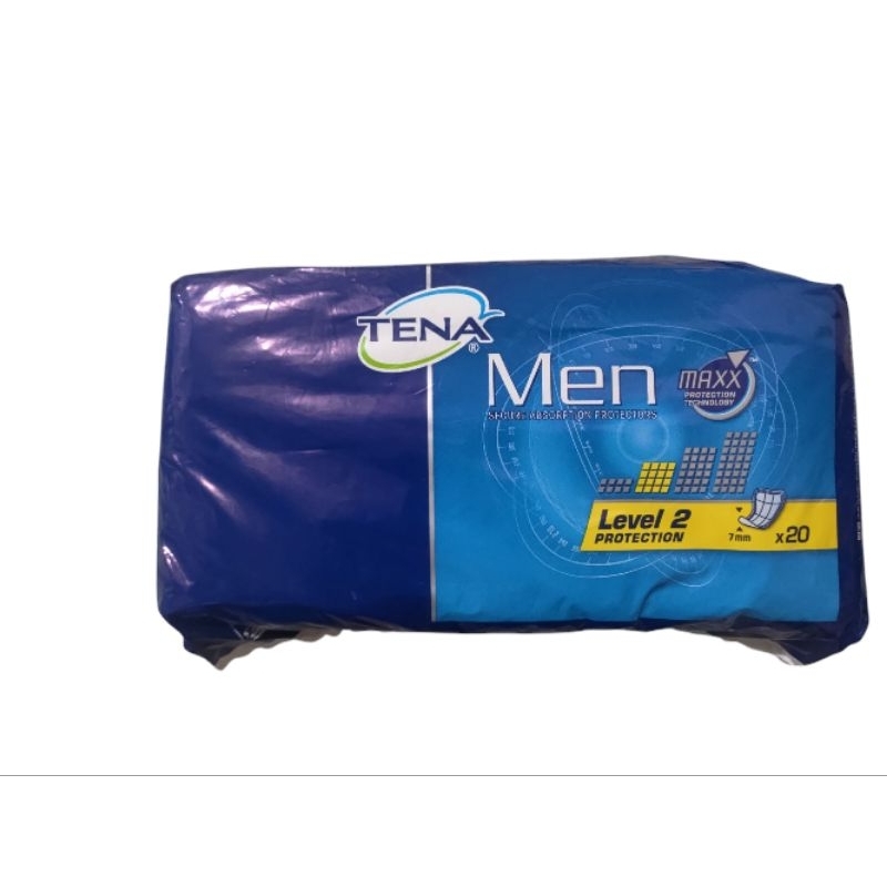 Tena Men Level 2 Maxx Protection Male Pads 20's secure absorption ...