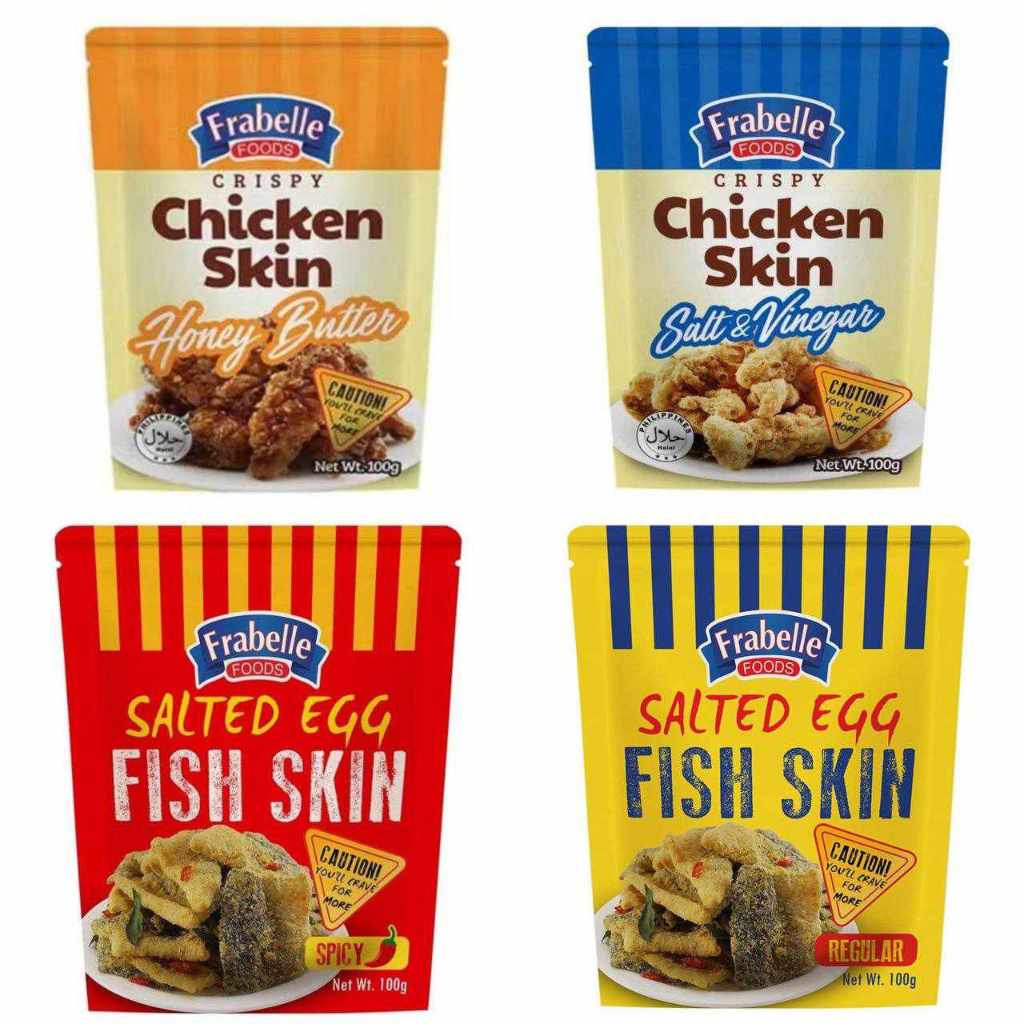 Frabelle Foods Crispy Chips in Chicken Skin and Salted Egg Fish Skin ...