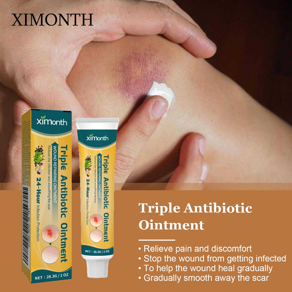 XIMONTH Antibiotic Ointment for Wound Healing and Infection Prevention | Shopee Singapore