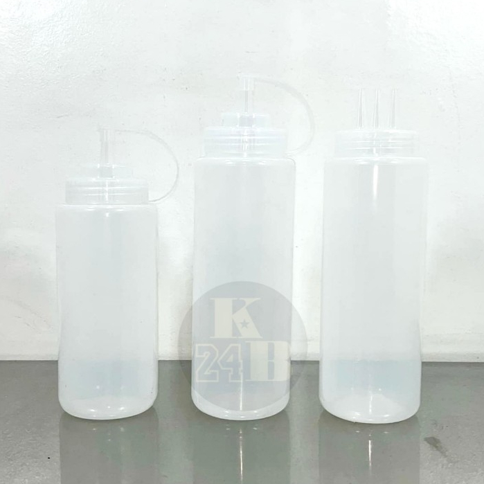 Jumbolita Jumbo Clear Catsup Squeeze Bottle /Sauce Container Food ...