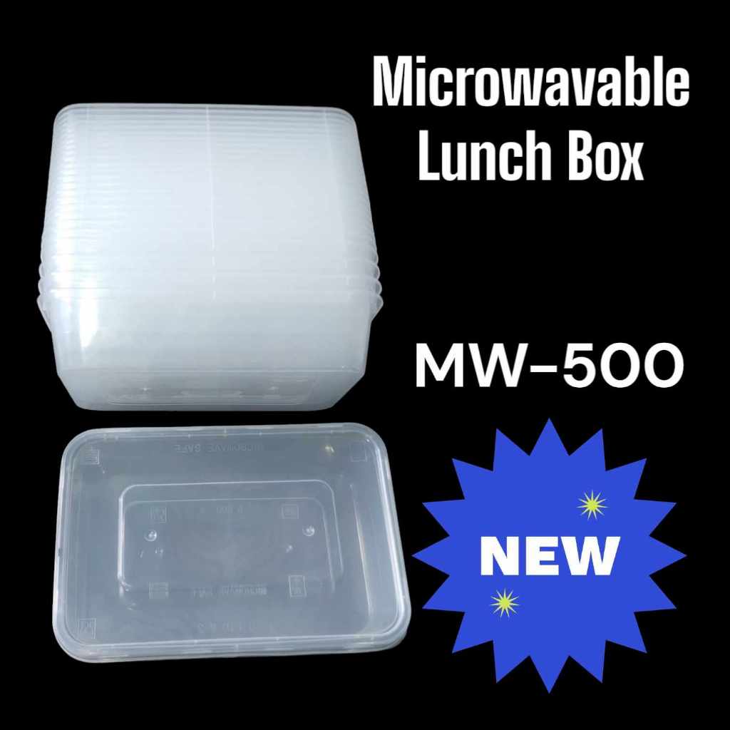 Disposable Plastic Container Microwavable Food Container500/750/1000ml ...
