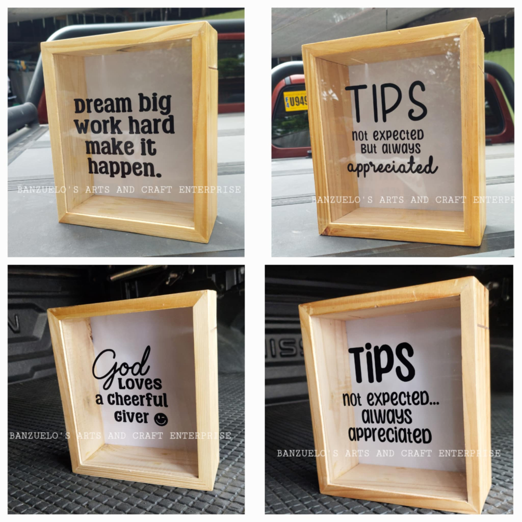 Large and Small Wooden tip box | Shopee Singapore