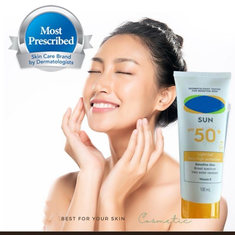 Sunblock SPF 50+ Light Gel (Face & Body) 100ml Sunscreen Protection | Shopee Singapore