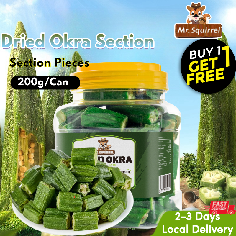 Organic Okra Crispy Dried Healthy Snacks To Eat Vegetables Chips Okra ...