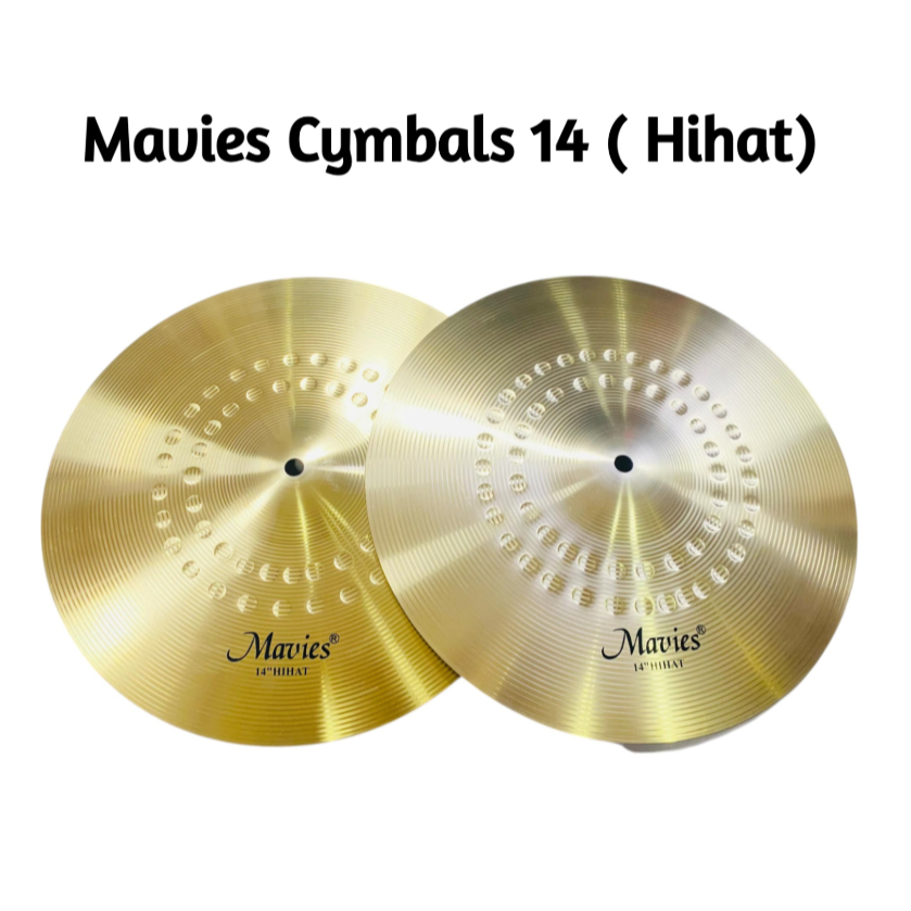 MAVIES Cymbals 14 inch Hi Hat ( ONE PAIR ) | Shopee Singapore
