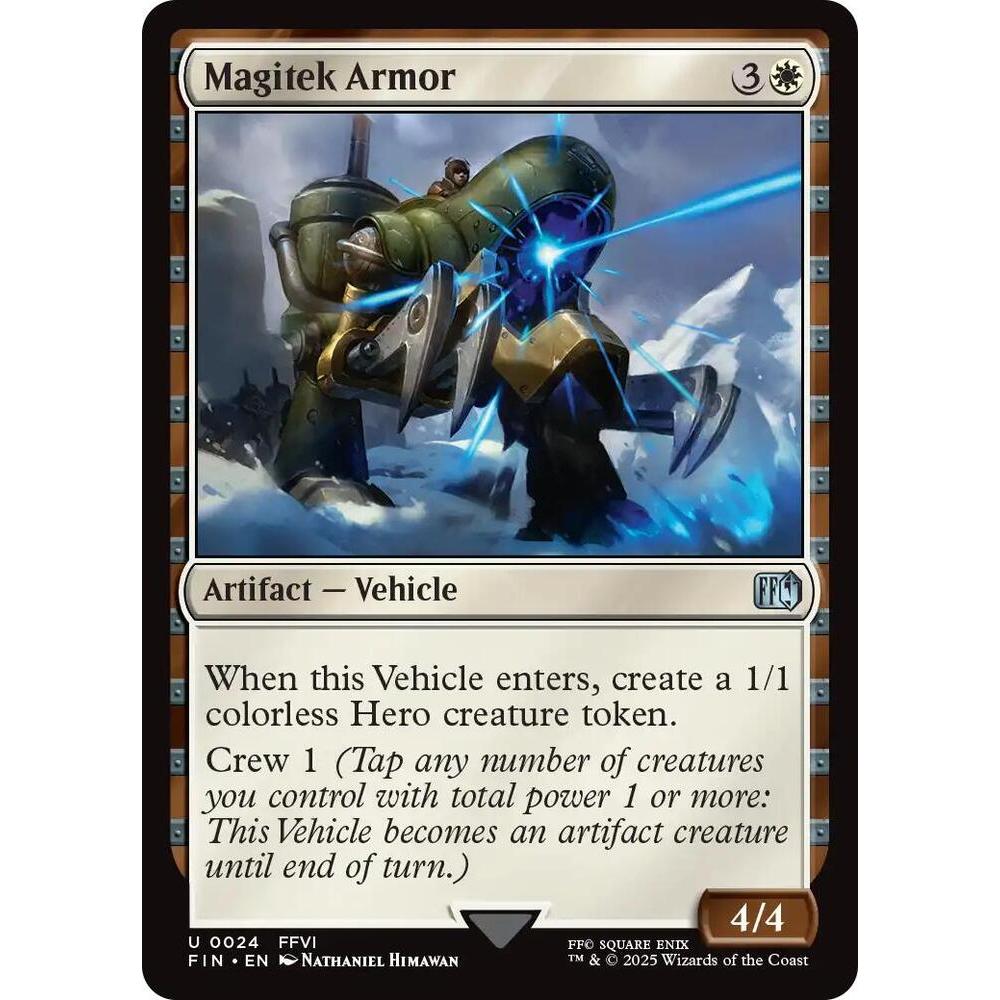 MTG Magitek Armor - FINAL FANTASY (FIN) | Shopee Singapore