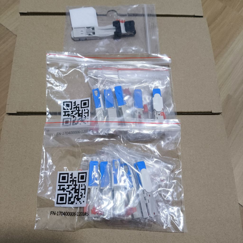 SC CONNECTOR BUTTERFLY V3 (VERSION3) FIBERHOME 10PCS/20pcs/30pcs PER ...