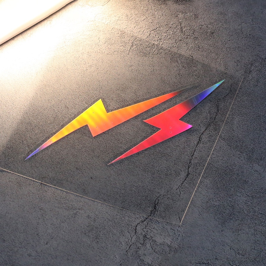 2pcs Lightning Thunder Kidlat Stickers for Motorcycle Sticker Decals ...