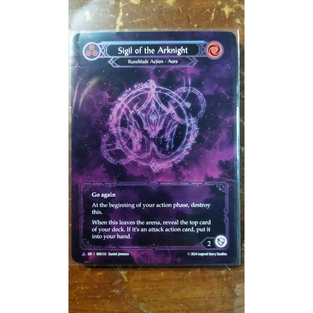 FAB CF Sigil of the Arknight Marvel Rosetta ROS Flesh and Blood TCG ...