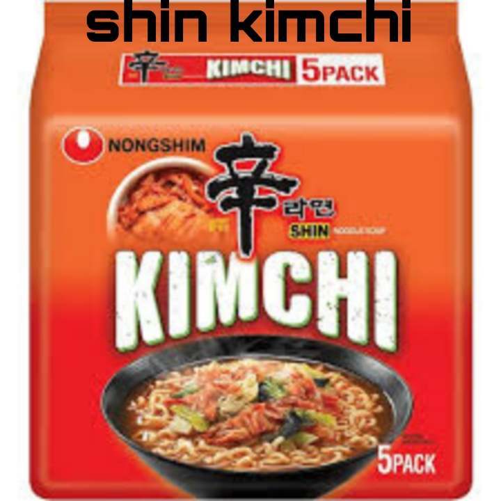 Nongshim shin Pouch Noodles Kimchi Ramyun 120g | Shopee Singapore