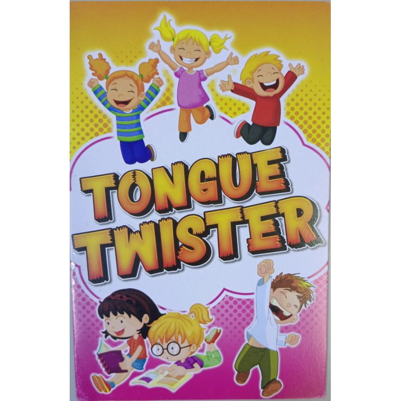 TONGUE Twister, this is use as exercises to improve pronunciation and ...