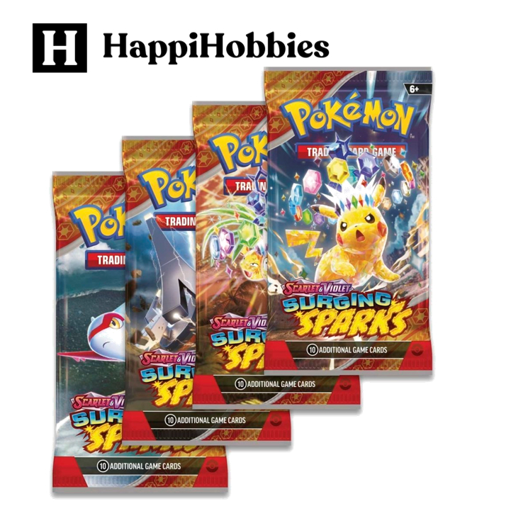 Pokémon TCG: Scarlet & Violet-Surging Sparks Booster Pack (1 Pack ...