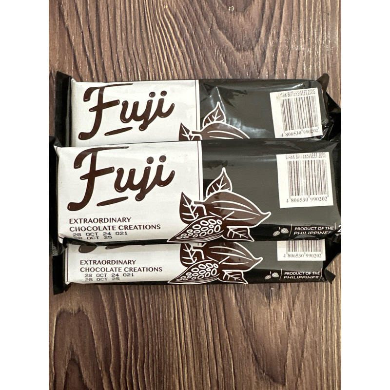 Fuji Dark Bittersweet Bar 200g | Shopee Singapore