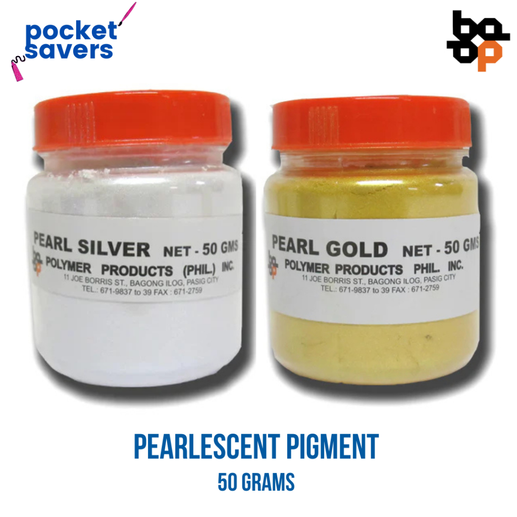Polymer Pearlescent Pigment 50 - 100 Grams (Colorant, Gold, Silver ...