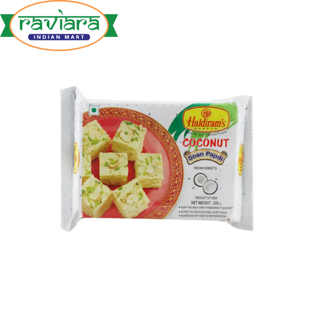 april expiry Haldirams soan papdi coconut 250g traditional Indian sweet ...