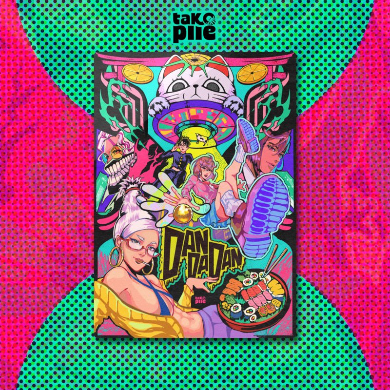 DANDADAN Art Print | A5 and A4 Sizes | by TAKOPIIE | Shopee Singapore