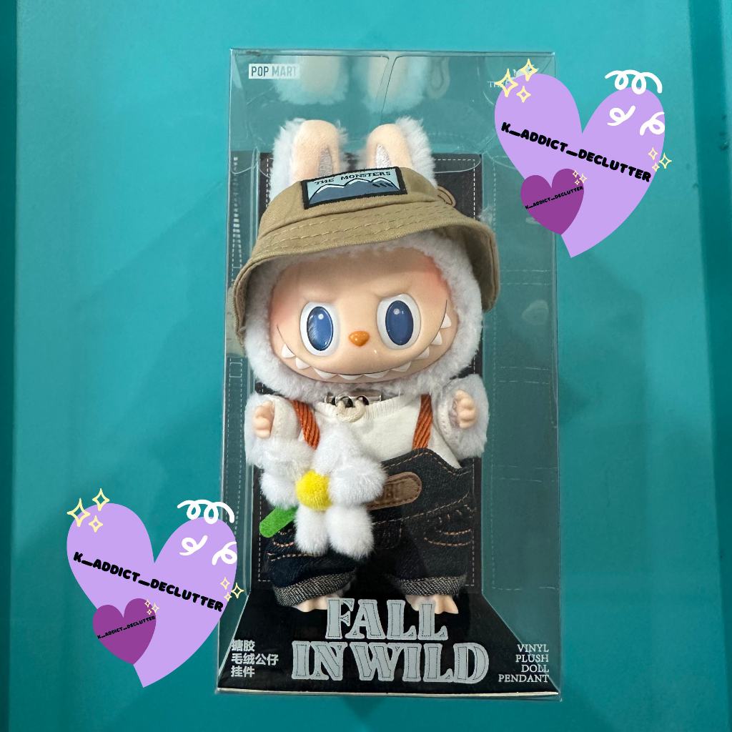 LABUBU FALL IN WILD Vinyl Plush Pendant (SEALED) | Shopee Singapore