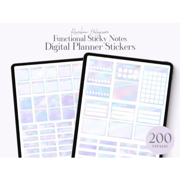 Sticky Notes Stickers, Digital Stickers, Printable Stickers | Shopee ...