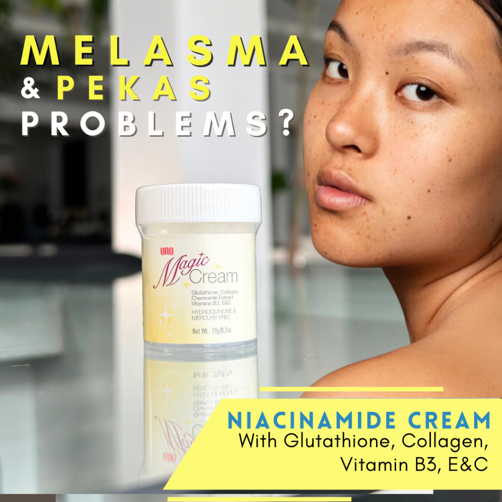UNO Magic Cream 20g Melasma, Keloid, Pekas Stretch Mark Remover w ...