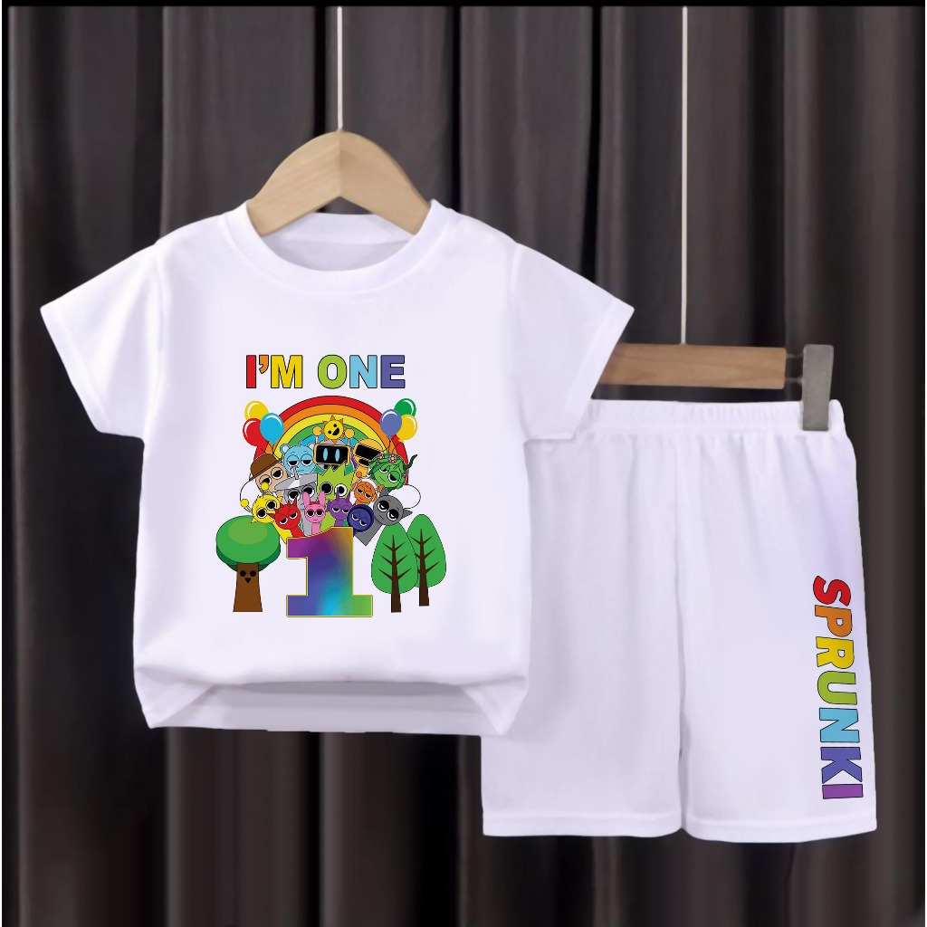 Sprunki Birthday Months Cute Design For Kids Girl Boy | Shopee Singapore