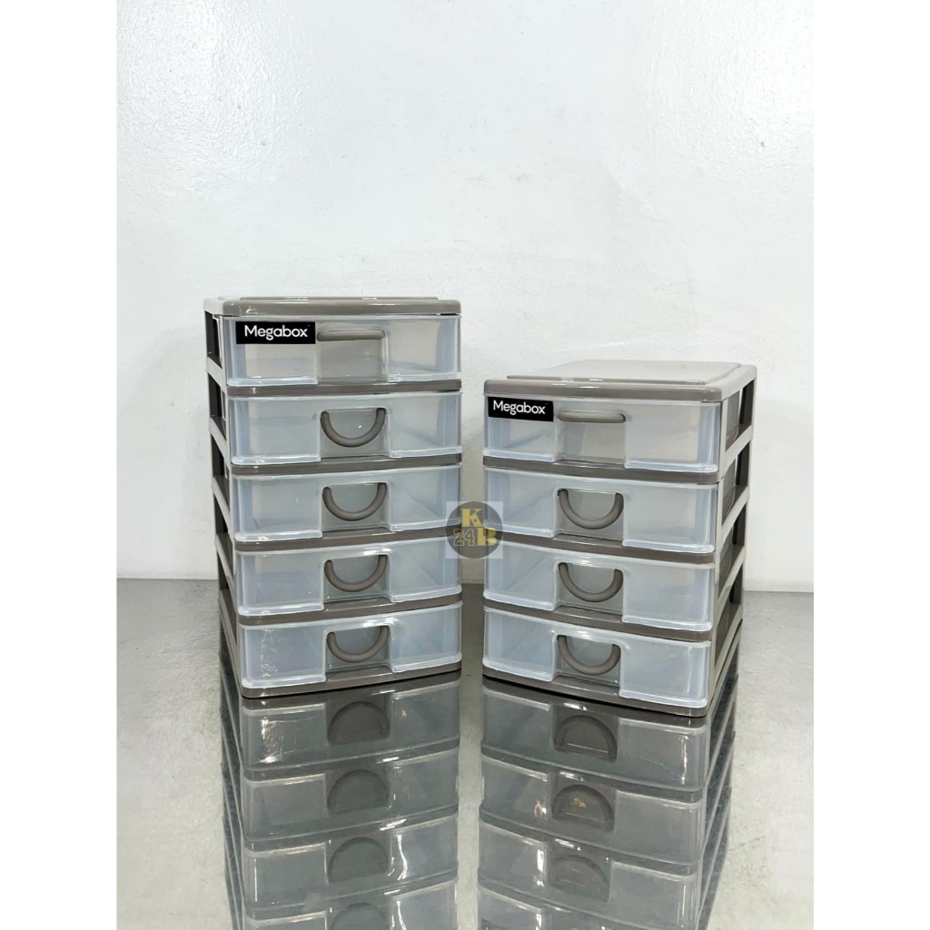 MegaBox 4 & 5 Layer Mini Desk Drawer (2 Sizes) | Shopee Singapore