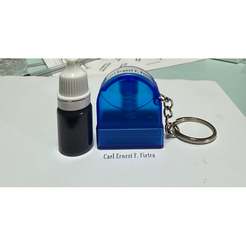 DIGI NEON W/ free ink personalized customized self inking stamp free ...
