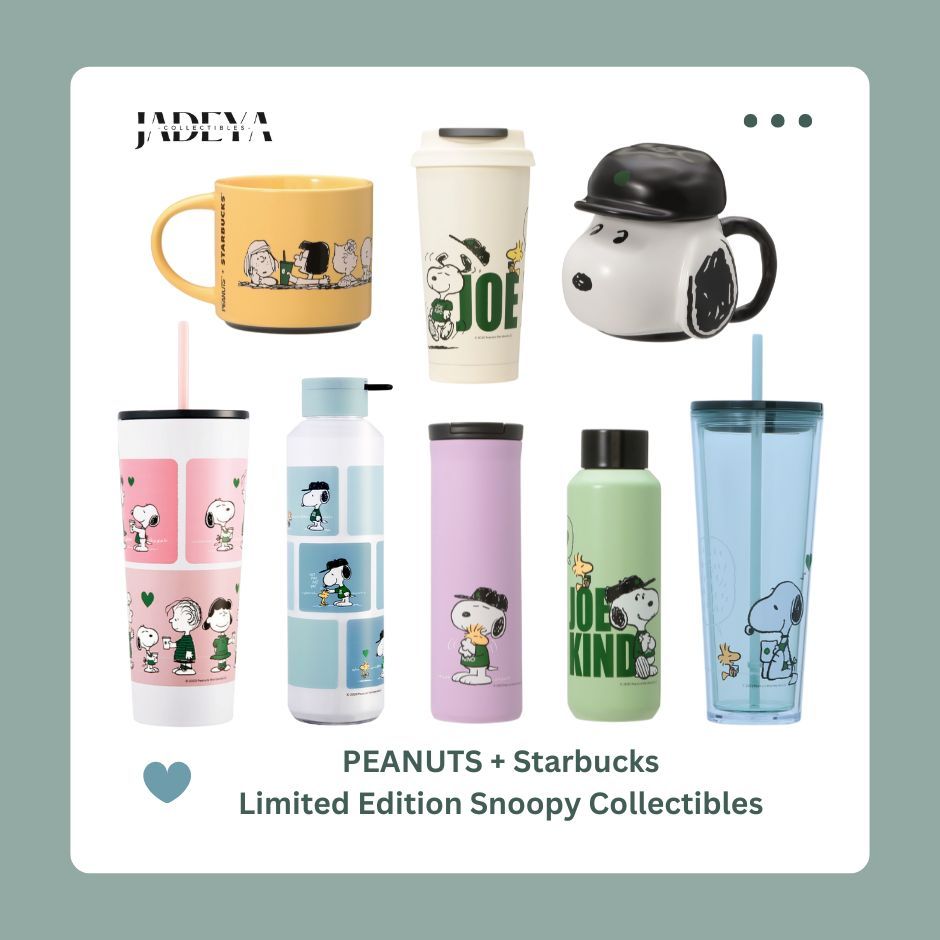 PEANUTS + Starbucks Collaboration Merchandise 2025 | JOE KIND SNOOPY | Shopee Singapore