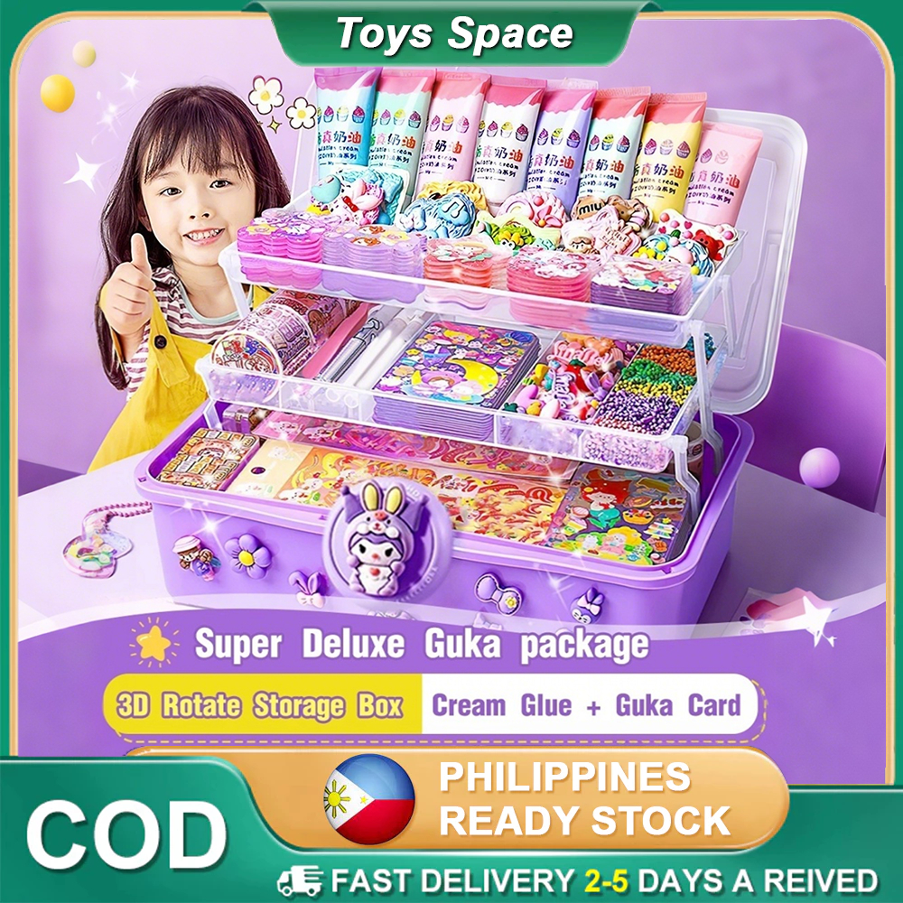 DIY Guka Keychain Set Box Keychain DIY Maker Set Toys For Kids Girl ...