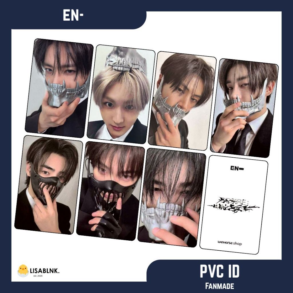 [PVC Card] Enha Desire: UNLEASH POB Fanmade PVC Photocard | Shopee ...