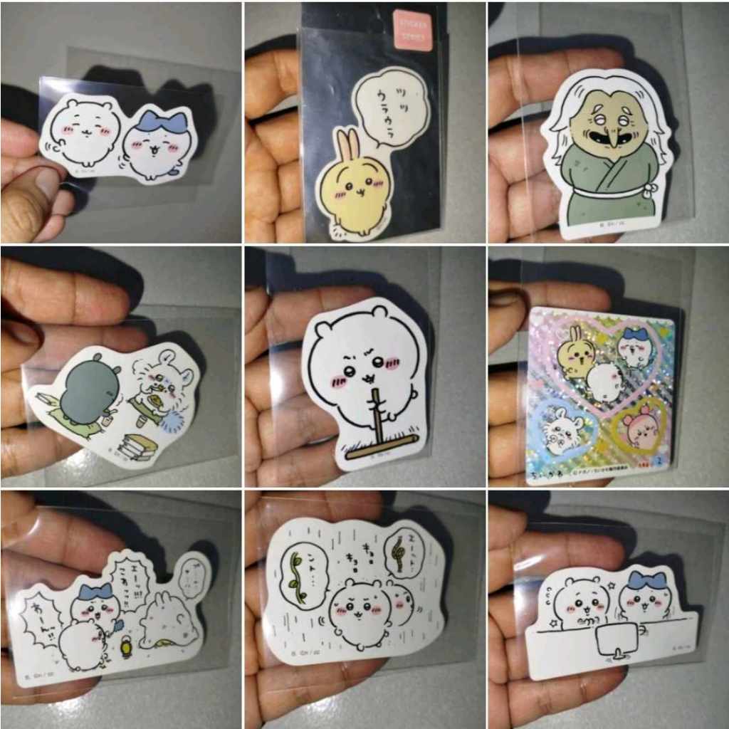 Chiikawa Stickers (Official) | Shopee Singapore