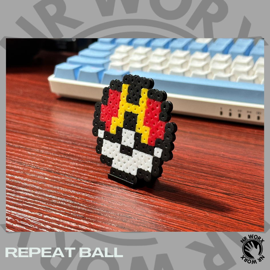 Repeat Ball Pokeball Pixel Art Pokemon | Shopee Singapore