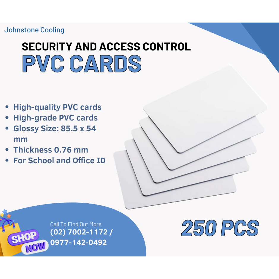 Pre-Cut Printable PVC Card Blank ID Card 250 Pieces | Shopee Singapore