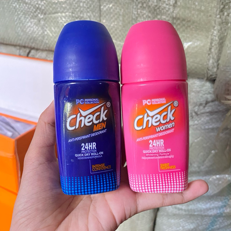 PC Check Anti Perspirant Deodorant 50ML | Shopee Singapore
