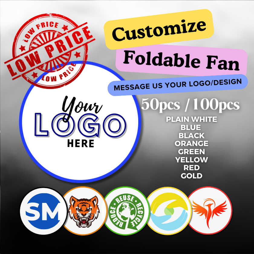 Affordable Foldable Fan (Customize) | Shopee Singapore