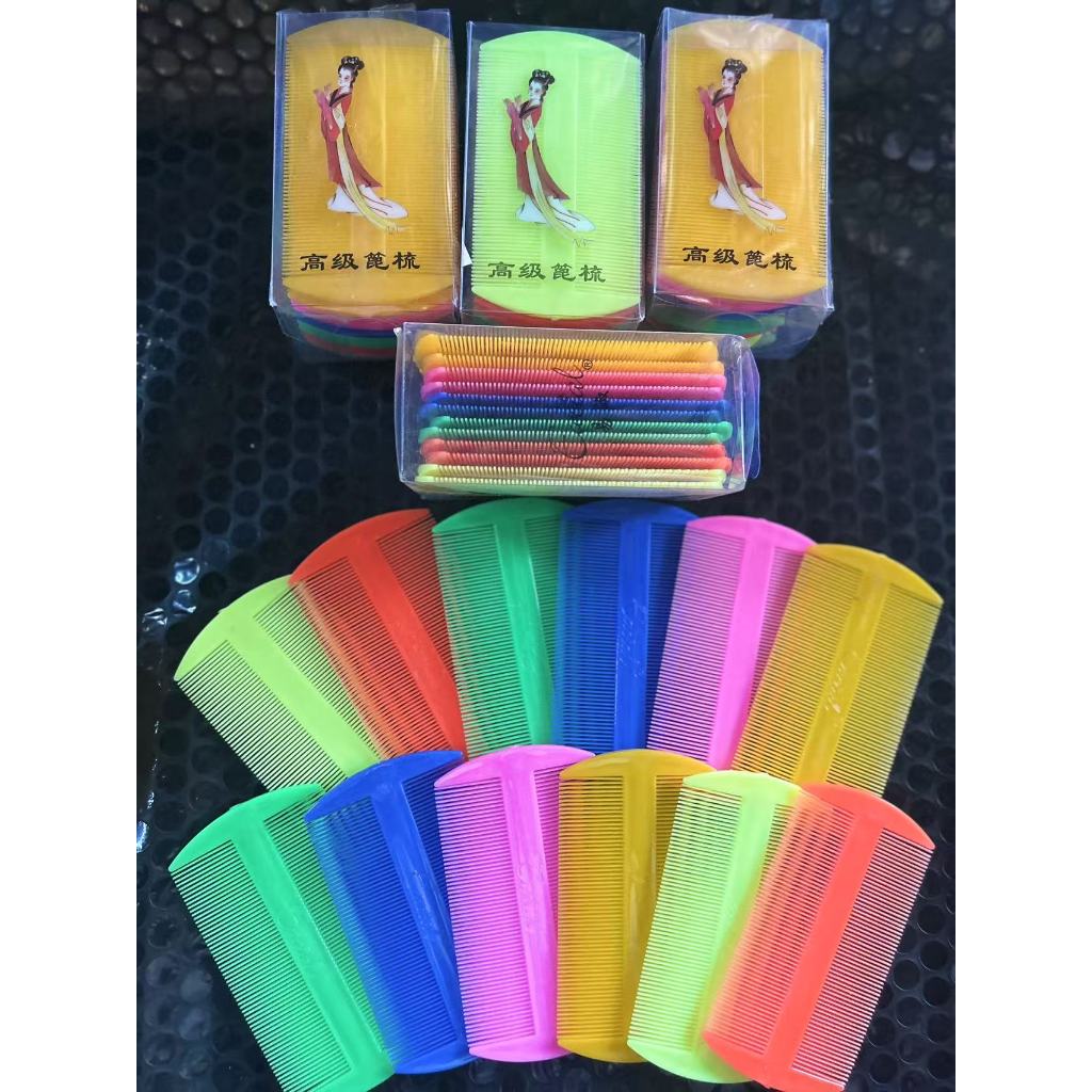 Plastic Hair Harrow Suyod Double Sided Lice Nit Comb for Hygiene Kit ...