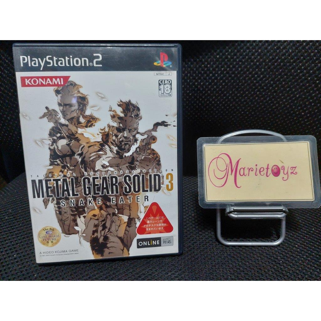 PS2 Game: Metal Gear Solid 3 Snake Eater (Japan) | Shopee Singapore